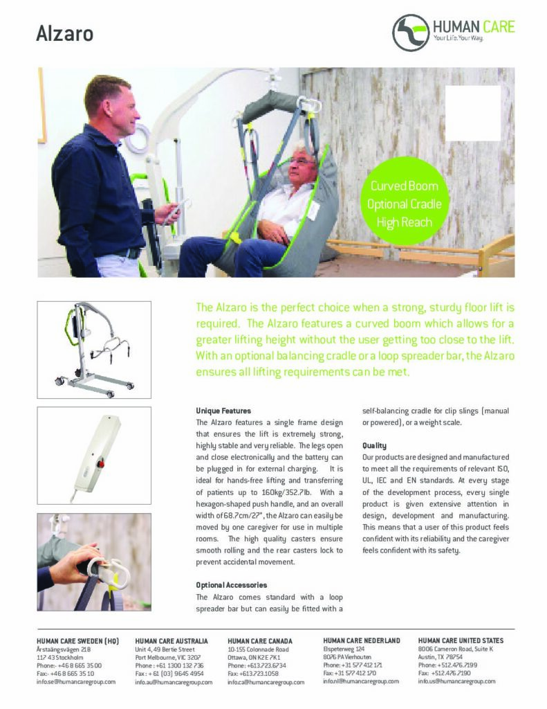 Alzaro - Human care Canada